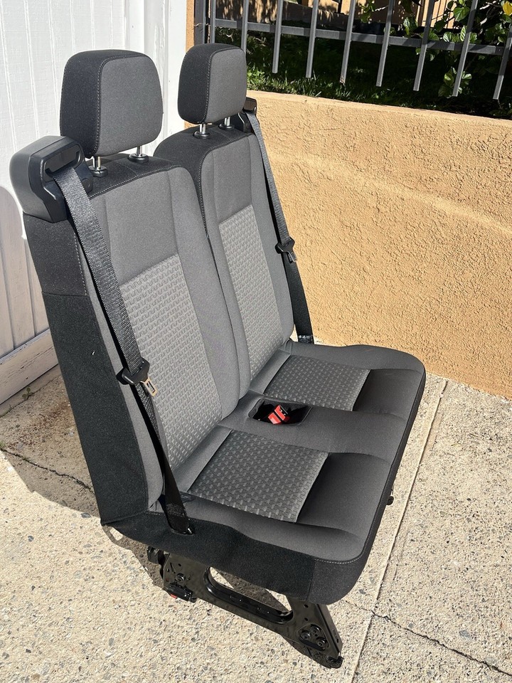 2015-2025 Ford Transit Seat Palazzo Cloth 5th Row Center 15 PASSENGER ...