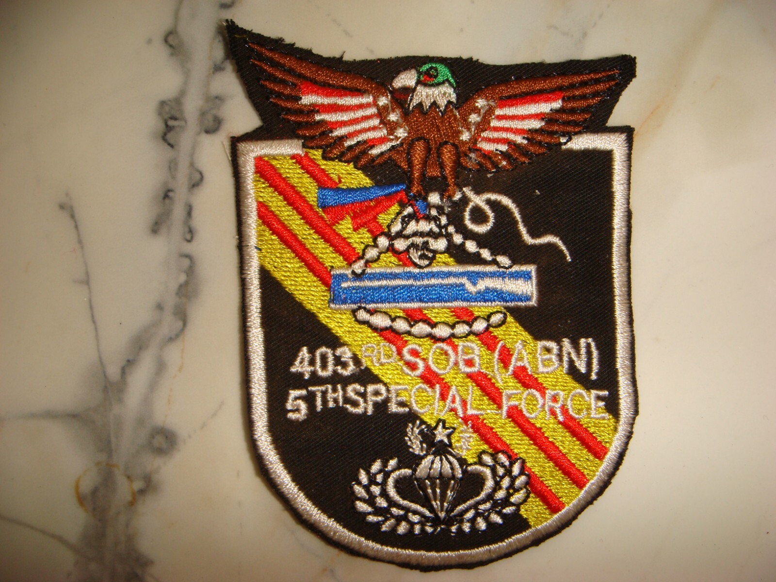 US 403rd SOB (ABN) 5th SPECIAL FORCES, VIETNAM WAR PATCH | eBay