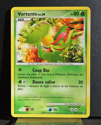 carte Pokémon 68/127 Vortente Lv.39 80 PV Platine NEUF FR | eBay