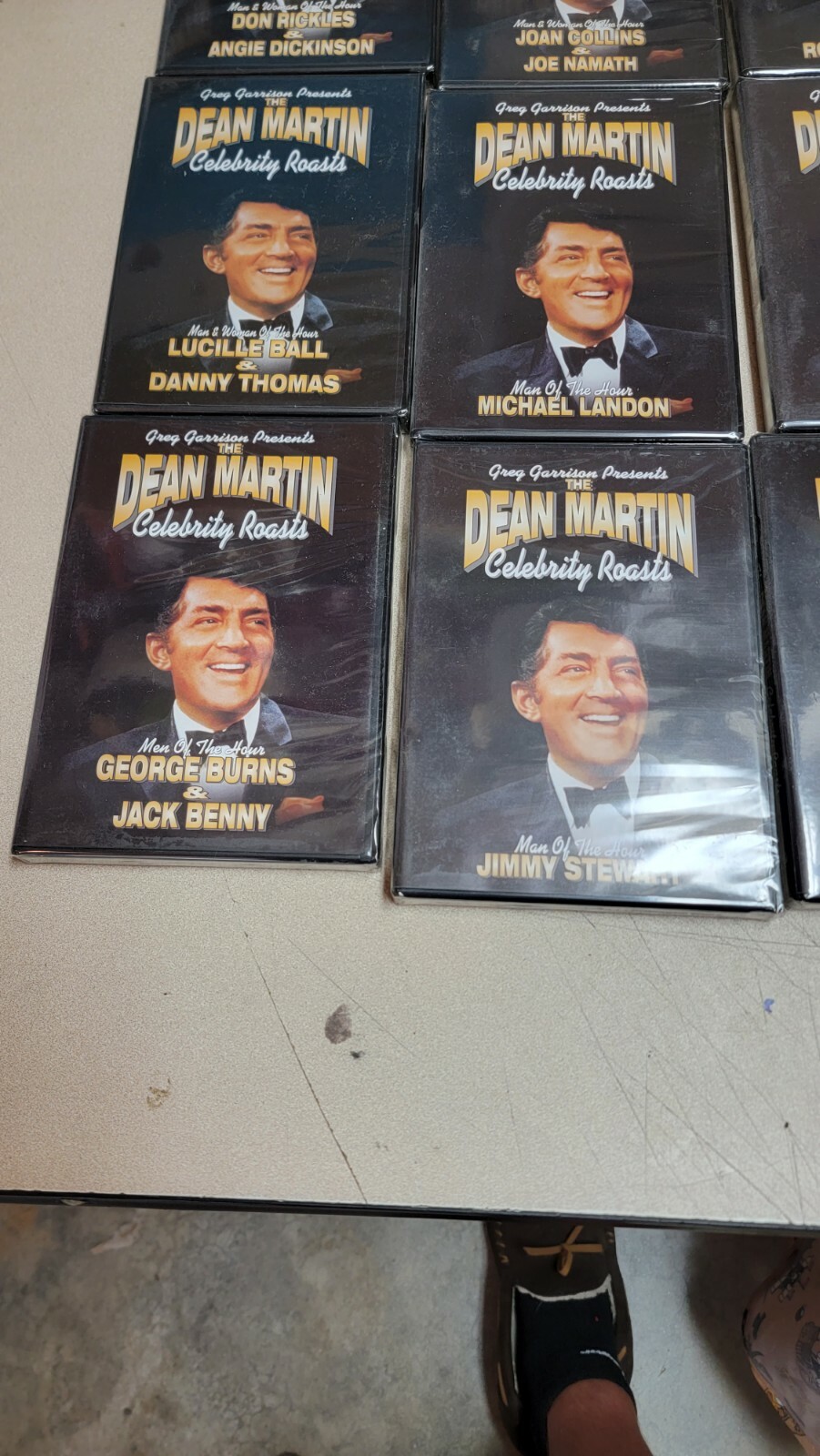 Dean Martin Celebrity Roasts DVDs Lot of 13 New & Sealed * OUT OF PRINT ...