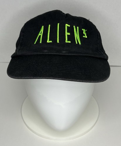 Vintage Alien 3 Movie Promo Snap Back Promotional Hat Cap Black FOX ...