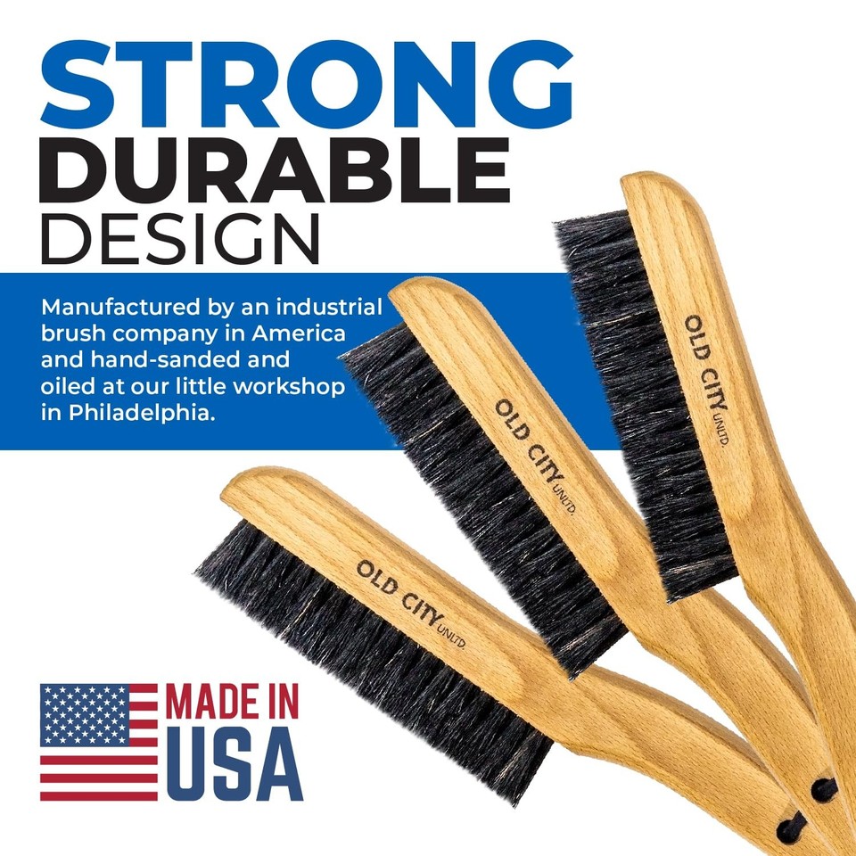 Clothes Brush Garment 1 Count (Pack of 1), Beech Wood, Boar's Bristles ...