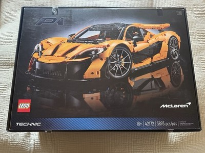 LEGO Technic McLaren P1 Set 42172 Building Kit 3895 Pieces 673419391986 ...