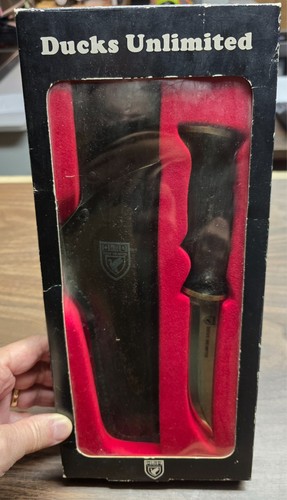 Vintage Ducks Unlimited Knife of the year the hunter made in Sweden | eBay