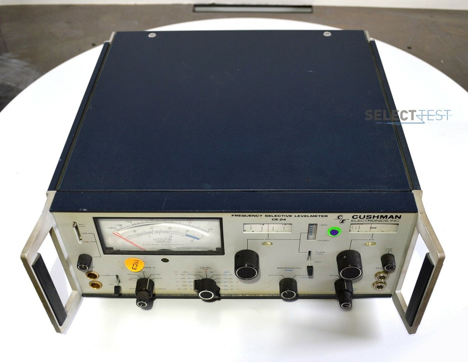 CUSHMAN ELECTRONICS CE-24 FREQUENCY SELECTIVE LEVEL METER (REF:161) | eBay