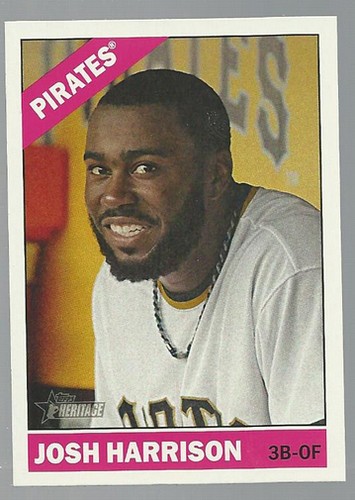 2015 Topps Heritage #375 Josh Harrison Pittsburgh Pirates | eBay
