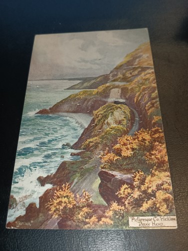 Artist Drawn, Bray Head & Steam Train, BRAY, County Wicklow- Tuck ...