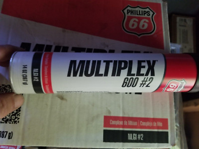Phillips 66 Multiplex 600 #2 Red Grease NLGI GC-LB (3 Pack) | eBay