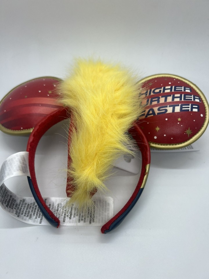 Captain Marvel Mickey Mouse Disney Ears Headband NEW Avengers. R25E7 | eBay