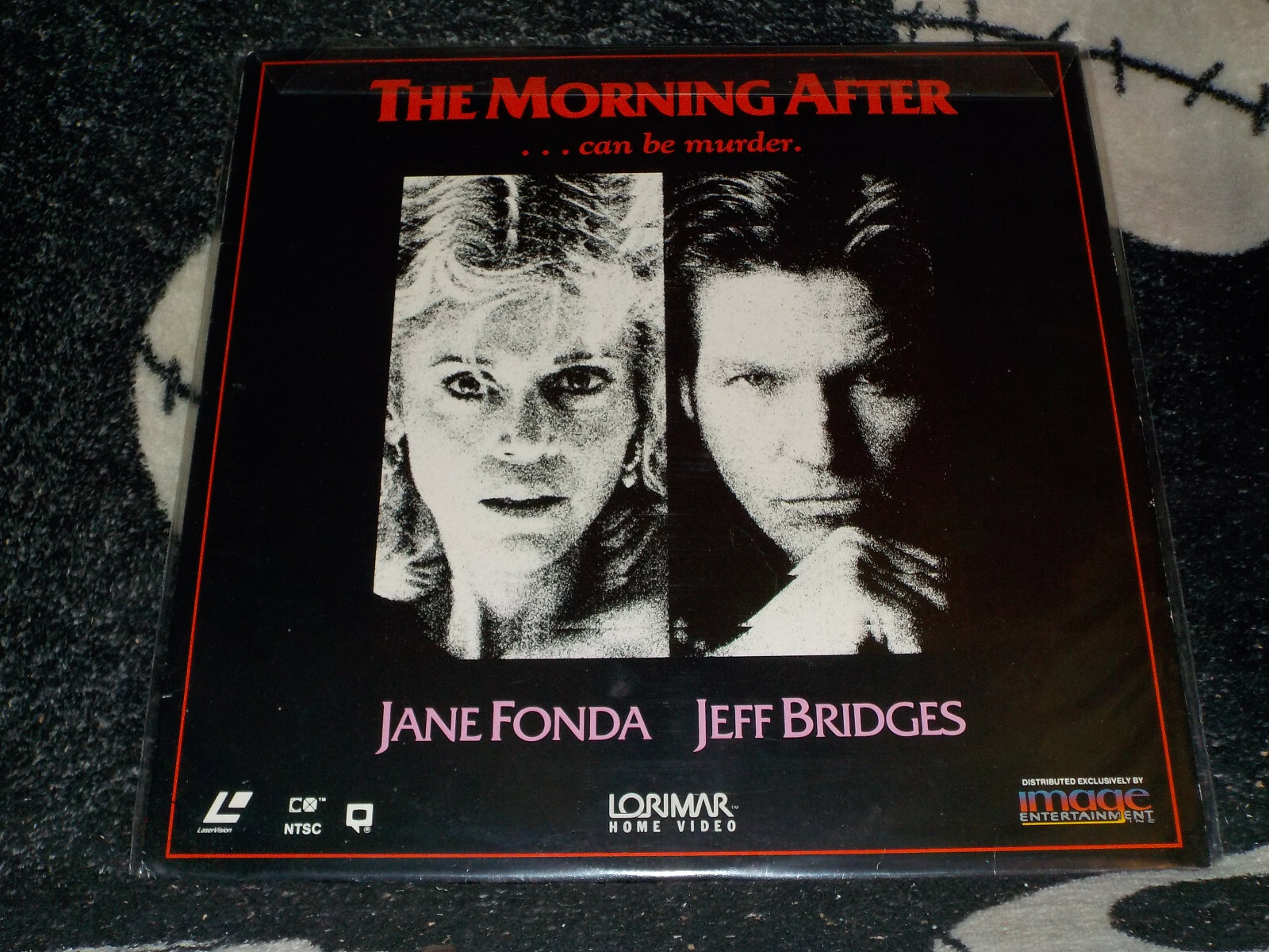 The Morning After Laserdisc LD Jeff Bridges Jane Fonda Raul Julia Free ...
