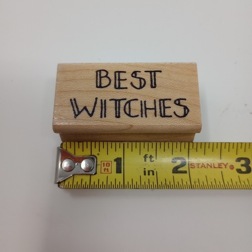 Azadi Earles Best Witches Words Sentiment Sayings Wood Mounted Rubber ...