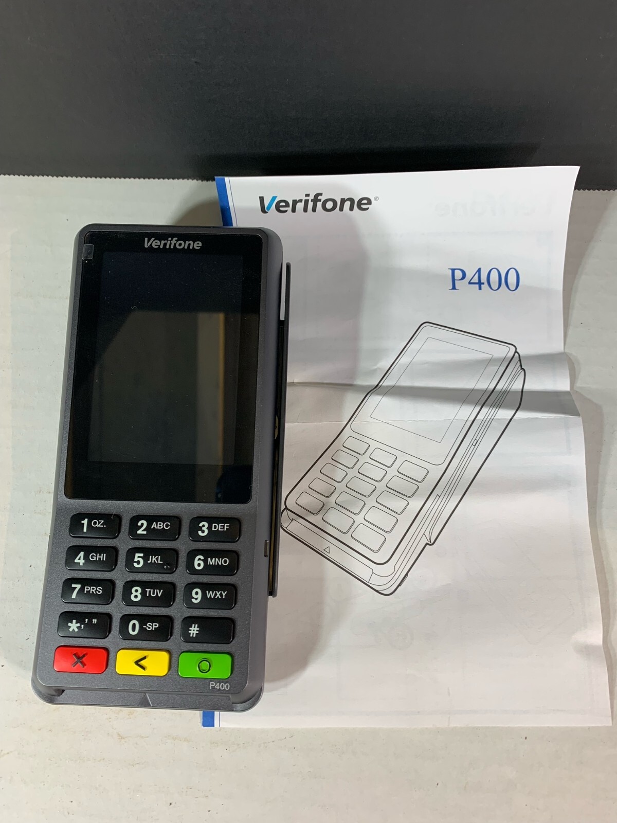 Verifone P400 Plus Credit Card Payment Terminal Reader NO CORD M435-003 ...