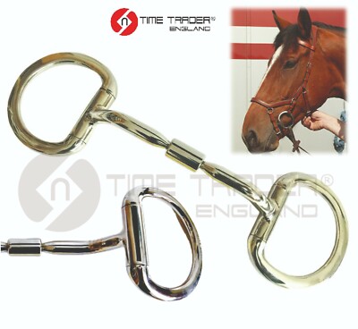 Western Eggbutt Snaffle with Copper Inserts Horse bit All Sizes 4.5" - 6.5" | eBay UK
