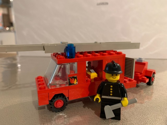 LEGO Town: Fire Engine and Trailer (672) for sale online | eBay
