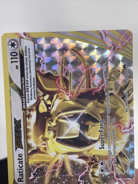 Pokémon TCG Raticate-Break BREAKPoint 89/122 for sale online | eBay