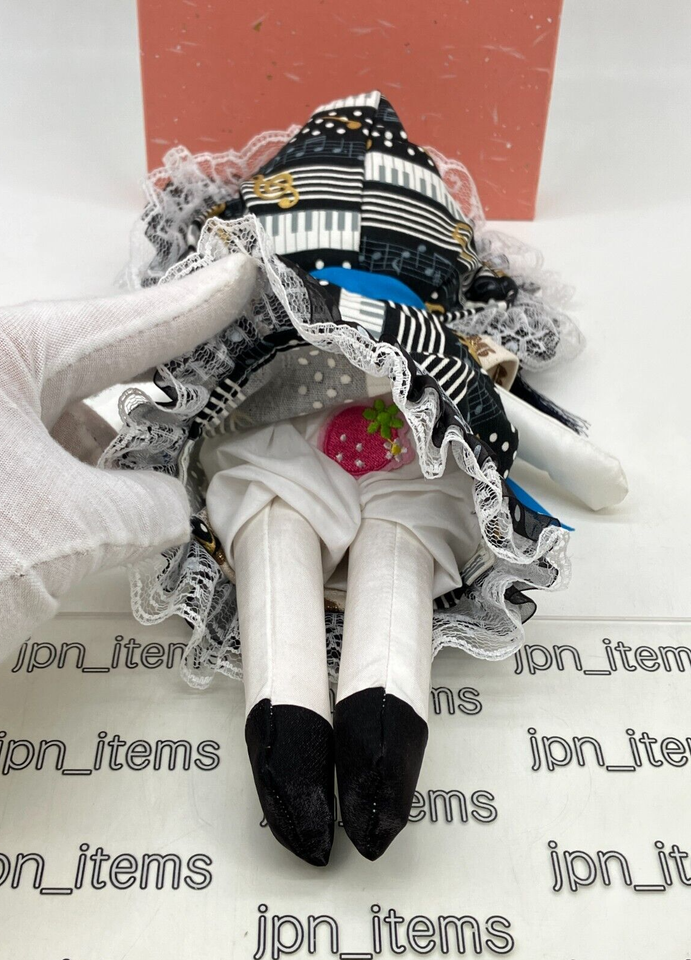 Handmade Japan Plush Cotton Bunka Doll Japanese Retro Style Black Eyes ...