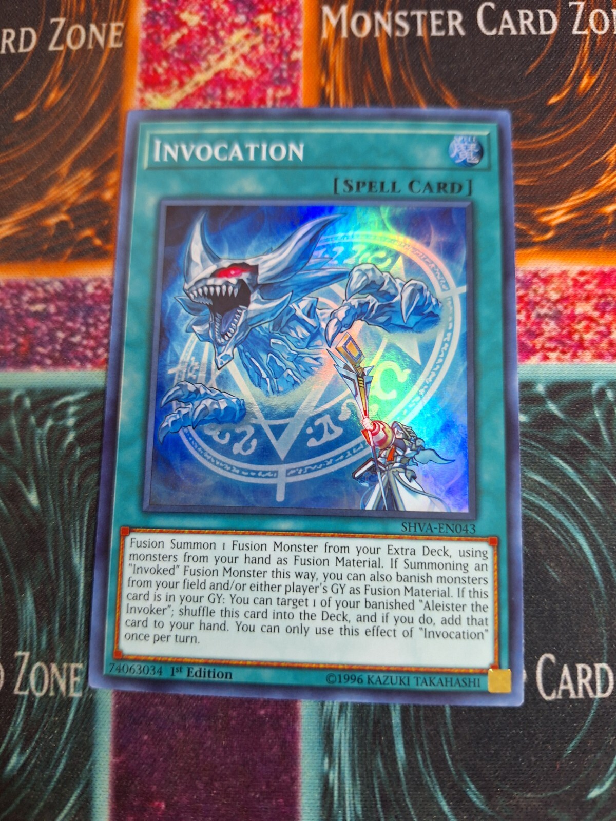 Yu-Gi-Oh! TCG Invocation SHVA-EN043 Super Rare 1st Edition Near Mint a1 ...
