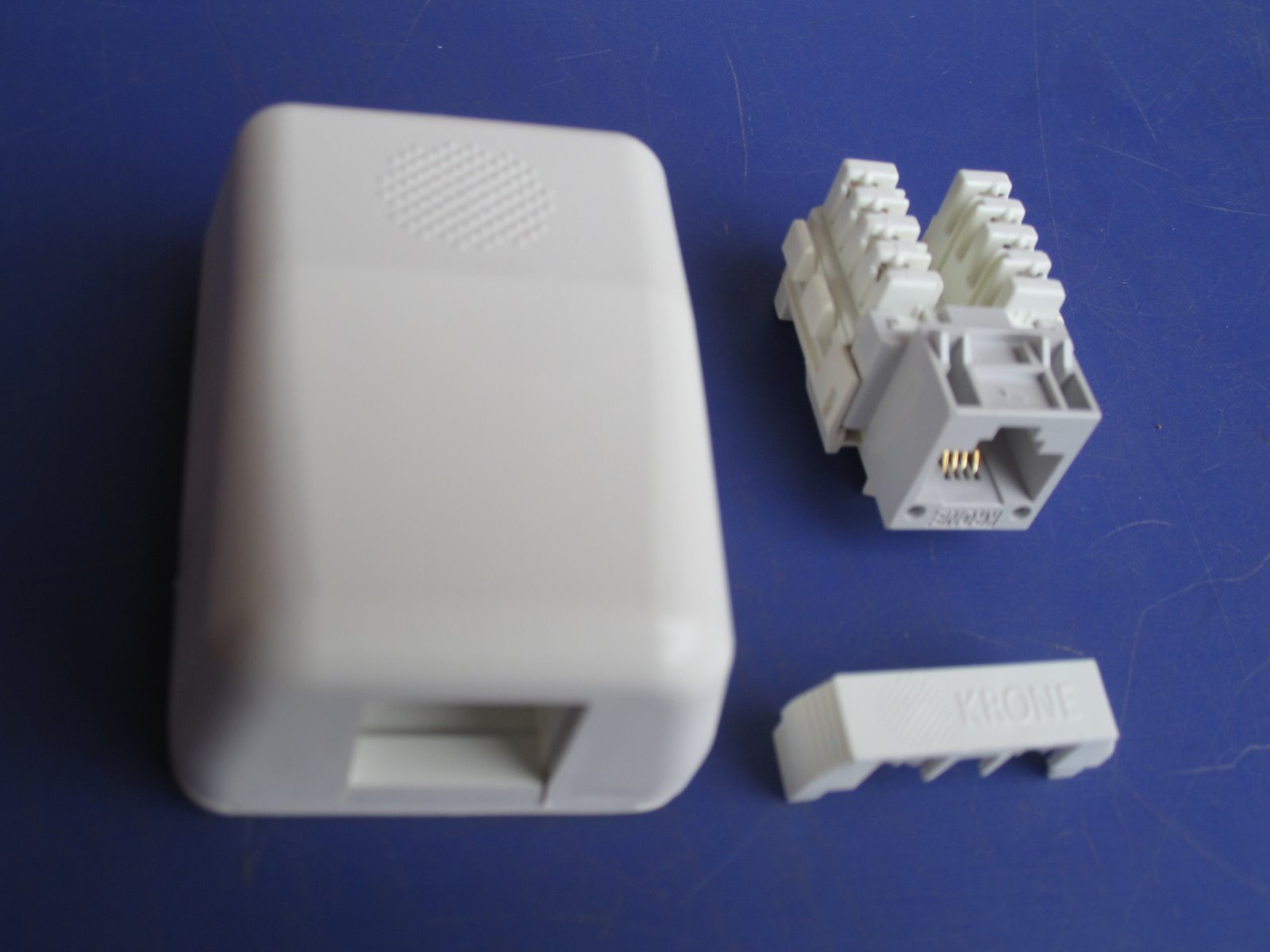 Krone Complete Wall Surface Telephone Socket Outlet Telstra Optus BEST ...