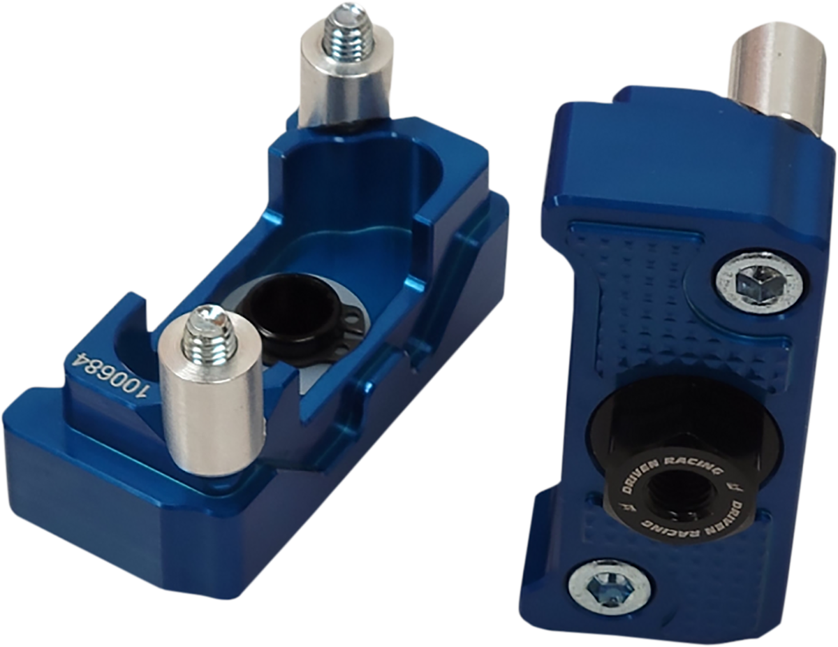 Driven Captive Axle Block Sliders Blue DRCAX-204BL | eBay