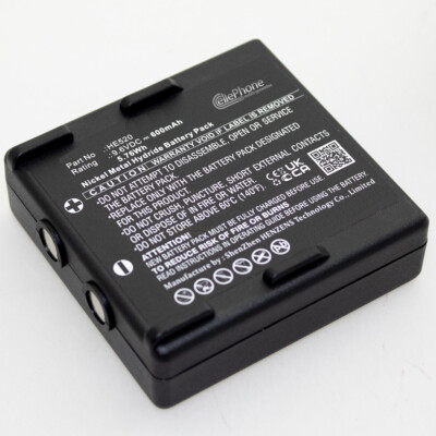 600mAh Akku Batterie Battery Batteria Accu Ni-MH 9,6V für Abitron ...