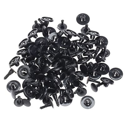 50X Nylon Retainer Clip Fastener Bumper Fender Reference For Toyota ...