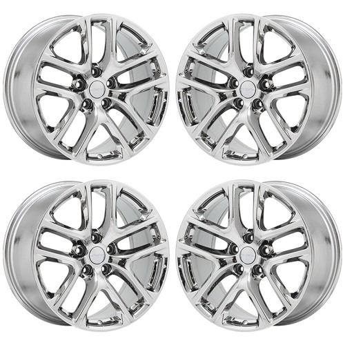 20" Dodge Durango SRT Bright Chrome wheels rims Factory OEM set 2664 ...