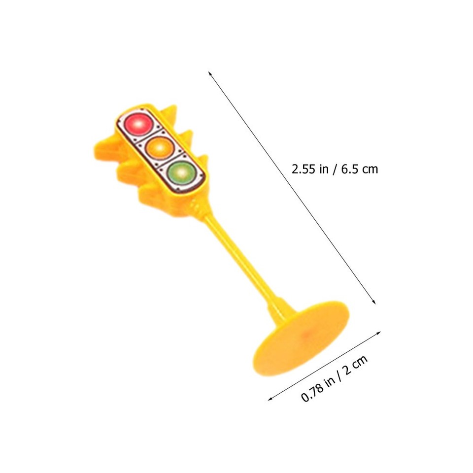 3 Sets Baking Birthday Decoration Cake Topper Construction Toppers ...