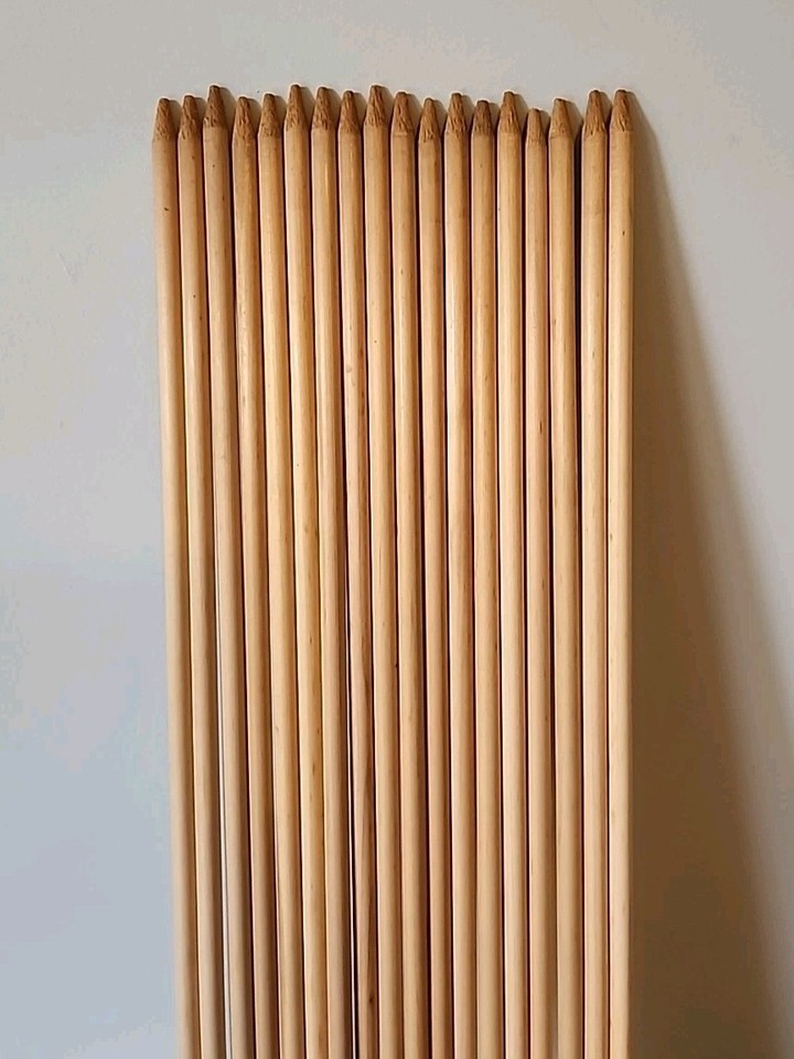 Cedar Tapered Bare Shaft Wooden Arrows & Nocks Included (18) 31" (J) | eBay