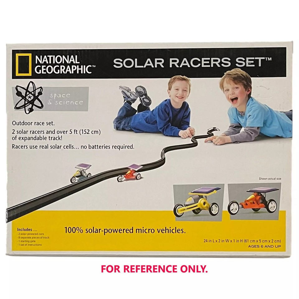 2005 National Geographic Solar Power Red Racer Car for PART/REPAIR | eBay