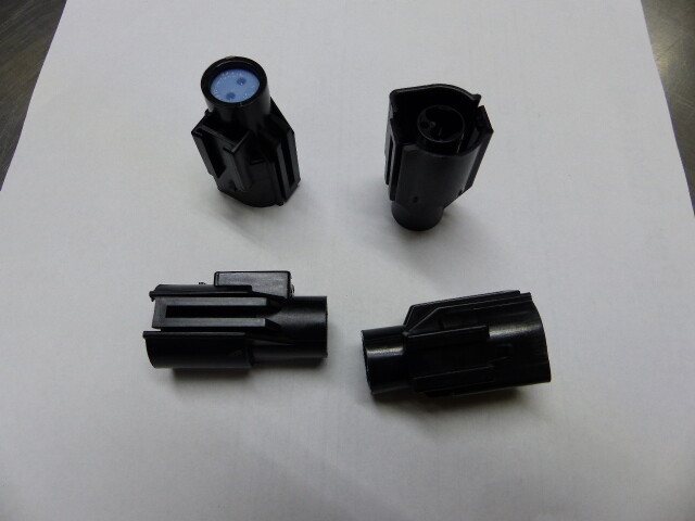 FORD/EPC F2AB-14A464-LA Qty of 50 per Lot CONNECTOR 2 WAY BLACK MALE ...