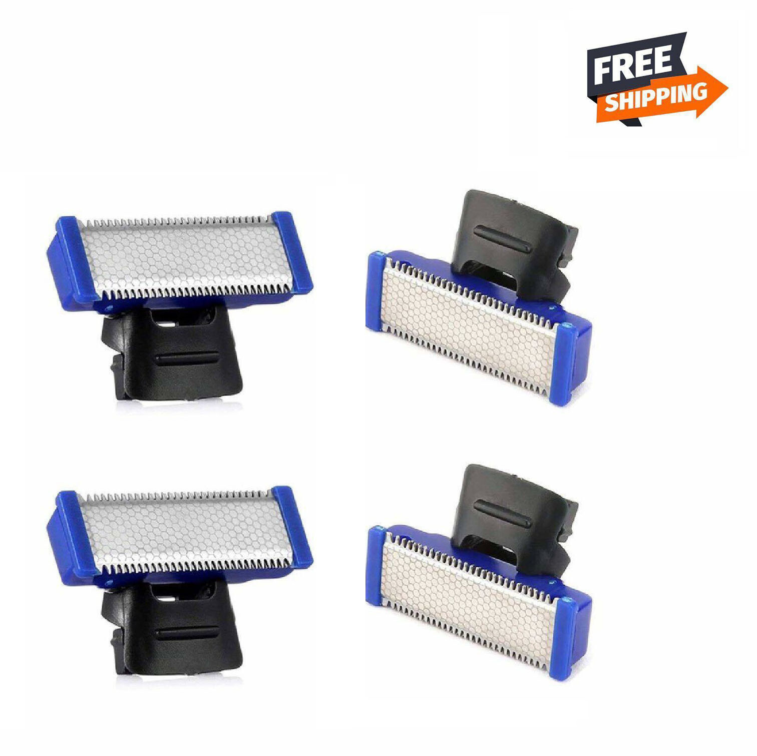 Double-Sided Head Shaver Replacement Heads For Microtouch Solo Razor 1 ...