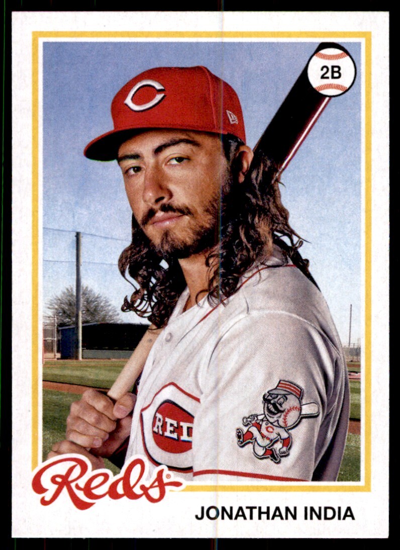 2022 TOPPS ARCHIVES #195 JONATHAN INDIA CINCINNATI REDS | eBay