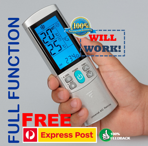 Best Daikin heat pump remote control - HUGE display, works all models ...