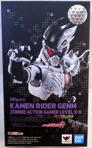 S.H.Figuarts Kamen Rider Genm Zombie Gamer Level X0 Kamen Rider Ex-Aid ...