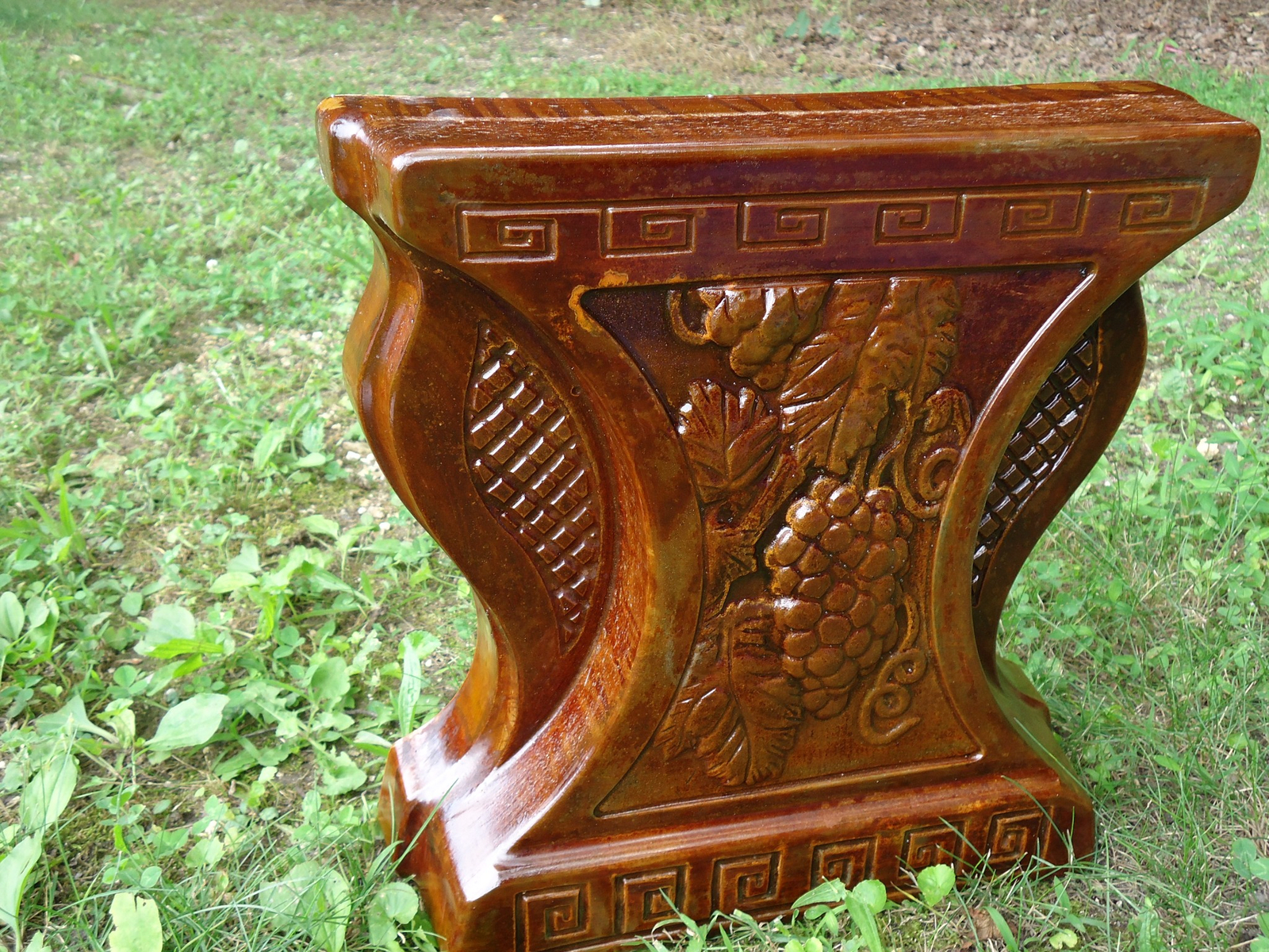 Concrete Bench Leg Mold One Grape bench leg | eBay