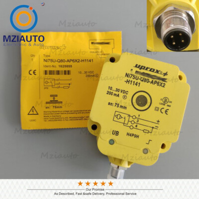 For Turck Ni75U-Q80-AP6X2-H1141 Uprox Inductive Sensor 10-30VDC 4-Pin ...