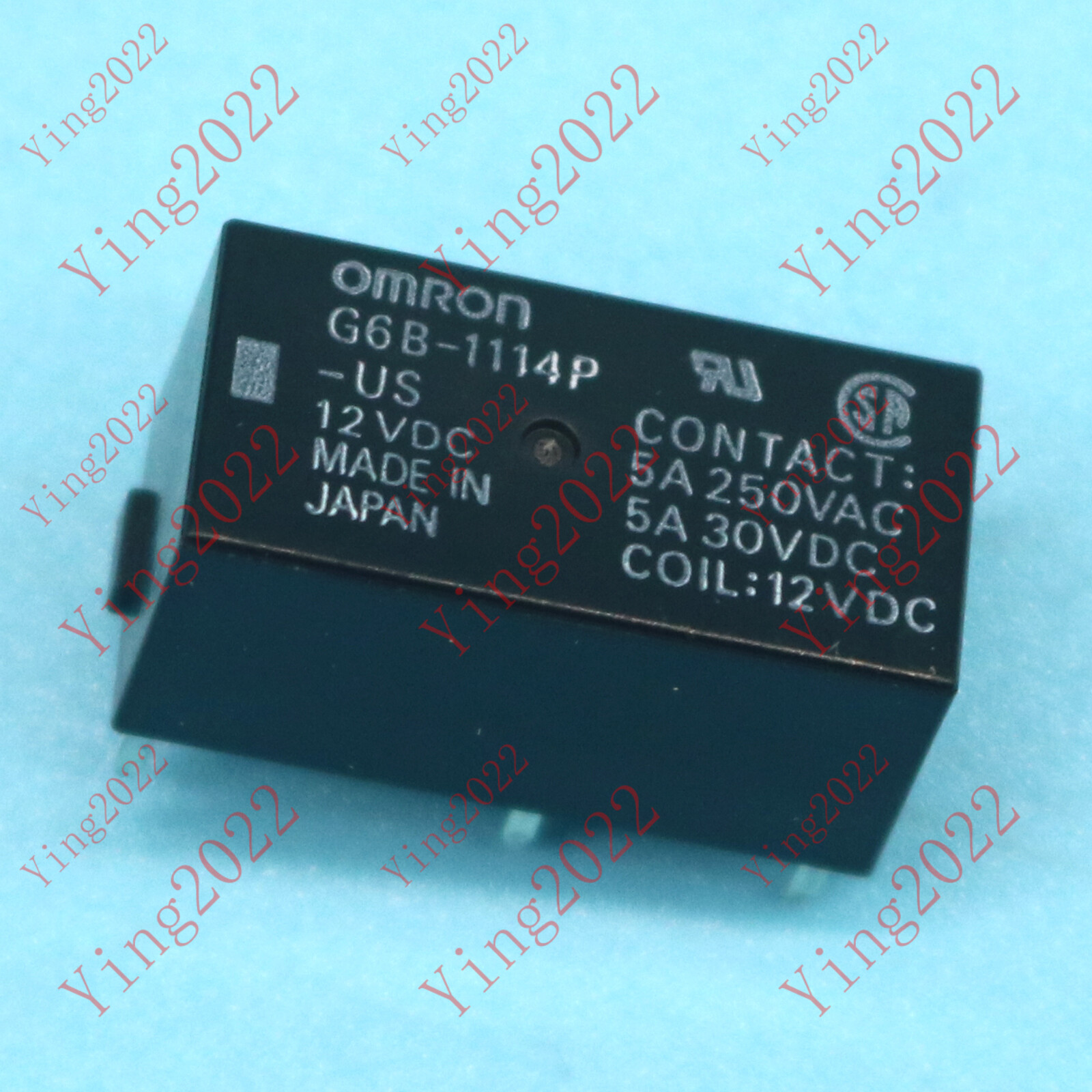 G6B-1114P-US-12VDC 12VDC OMRON Relay 4Pin New 10PCS | eBay