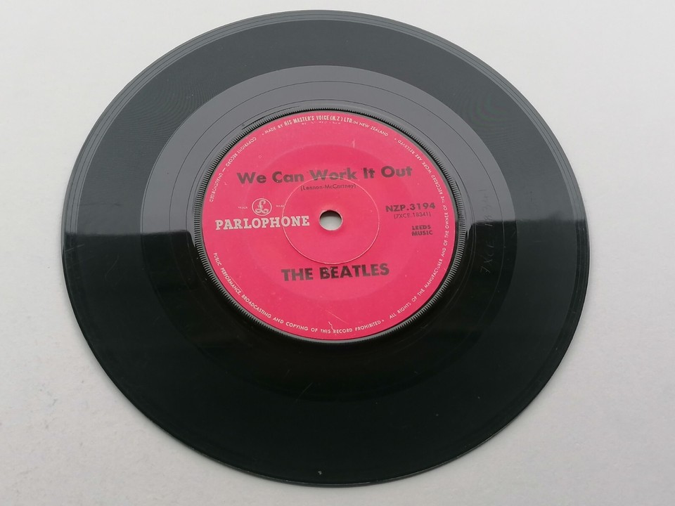 THE BEATLES NEW ZEALAND 1964 45 DAY TRIPPER WE CAN WORK IT OUT | eBay