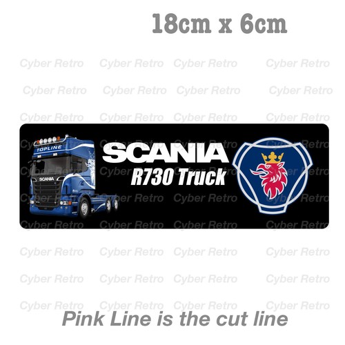 Scania Logo Truck R-730 Vinyl Sticker | eBay