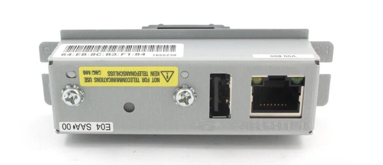 Epson UB-E04, M329A Ehernet Interface C32C824541 W/USB TM-U220 T81 U288 ...