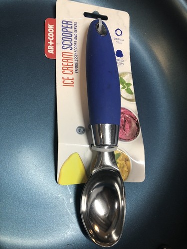 Art Cook Stainless Steel Ice Cream Scooper Blue New | eBay