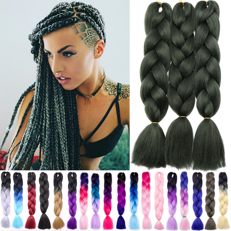 Real as Human Natural Ultra Hair For Braiding Extenions Premium Jumbo ...