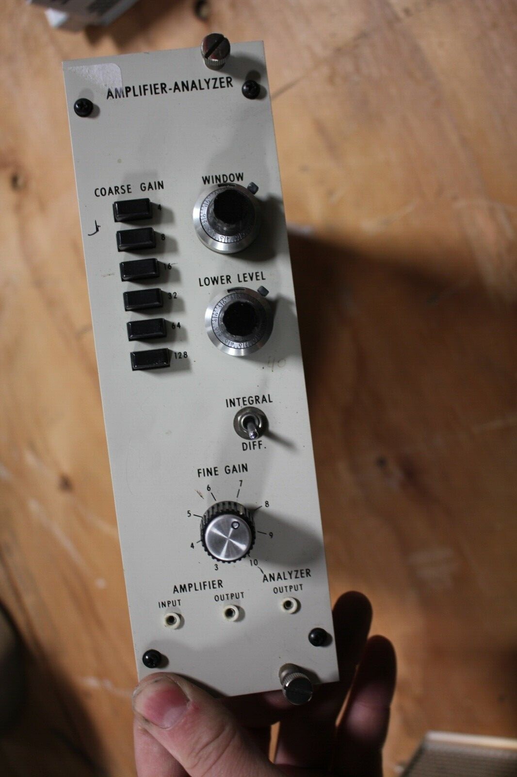 ANADEX AMPLIFIER ANALYZER AA-600 OPTIONS ARL 123-543-2 | eBay