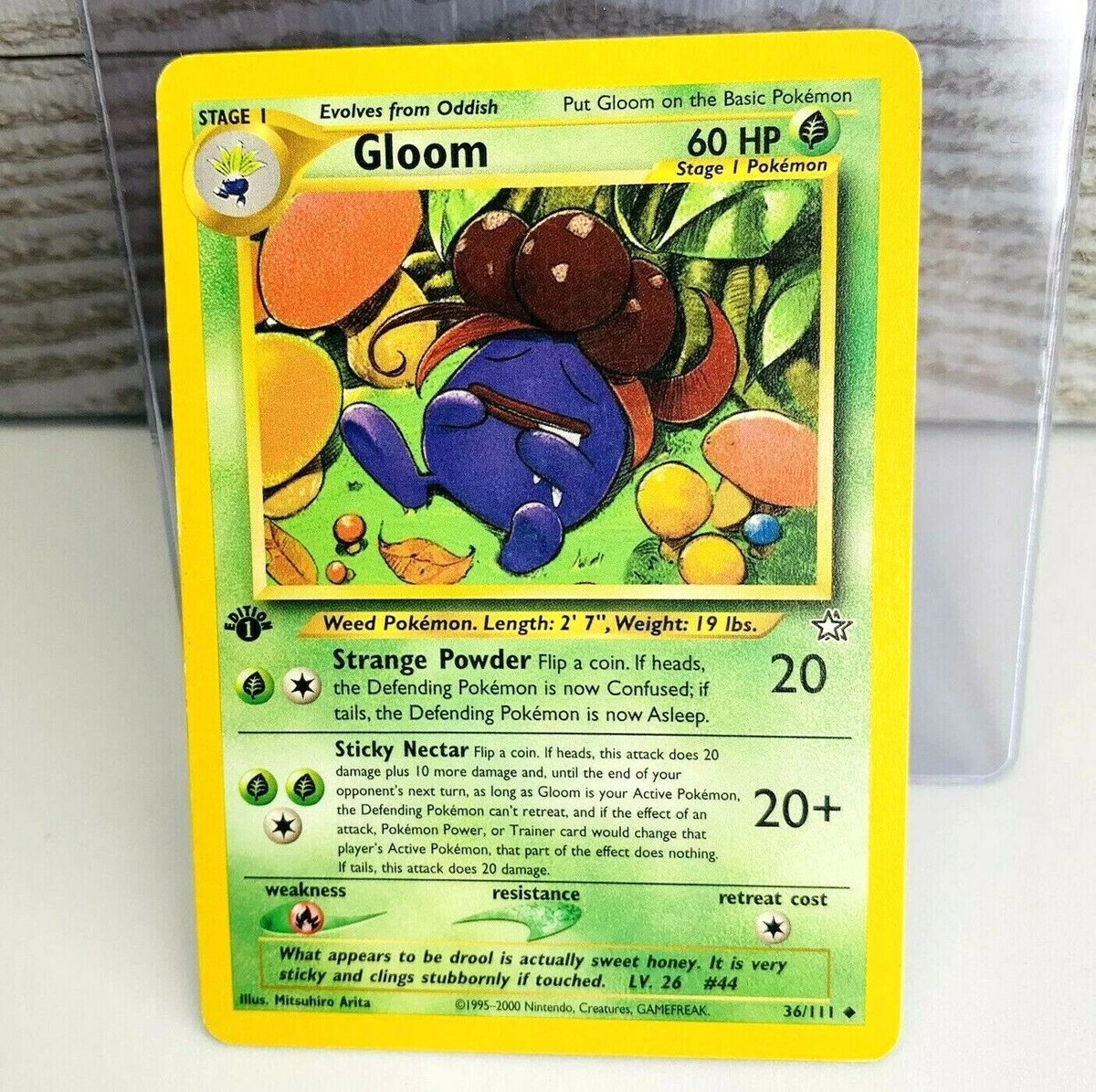 Gloom Card Pokemon