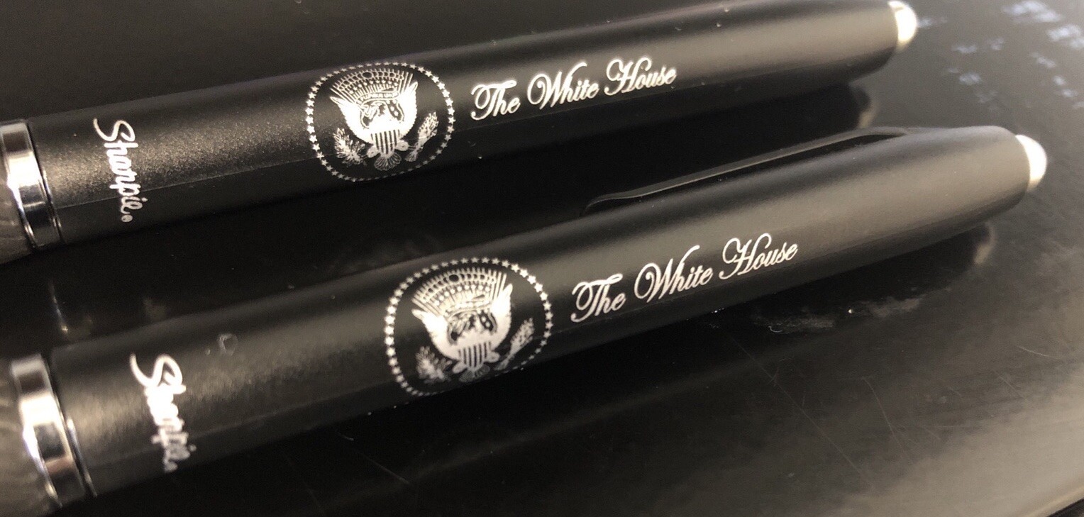 Pen Set Of 2 The White House, Seal Of The President Of The United ...