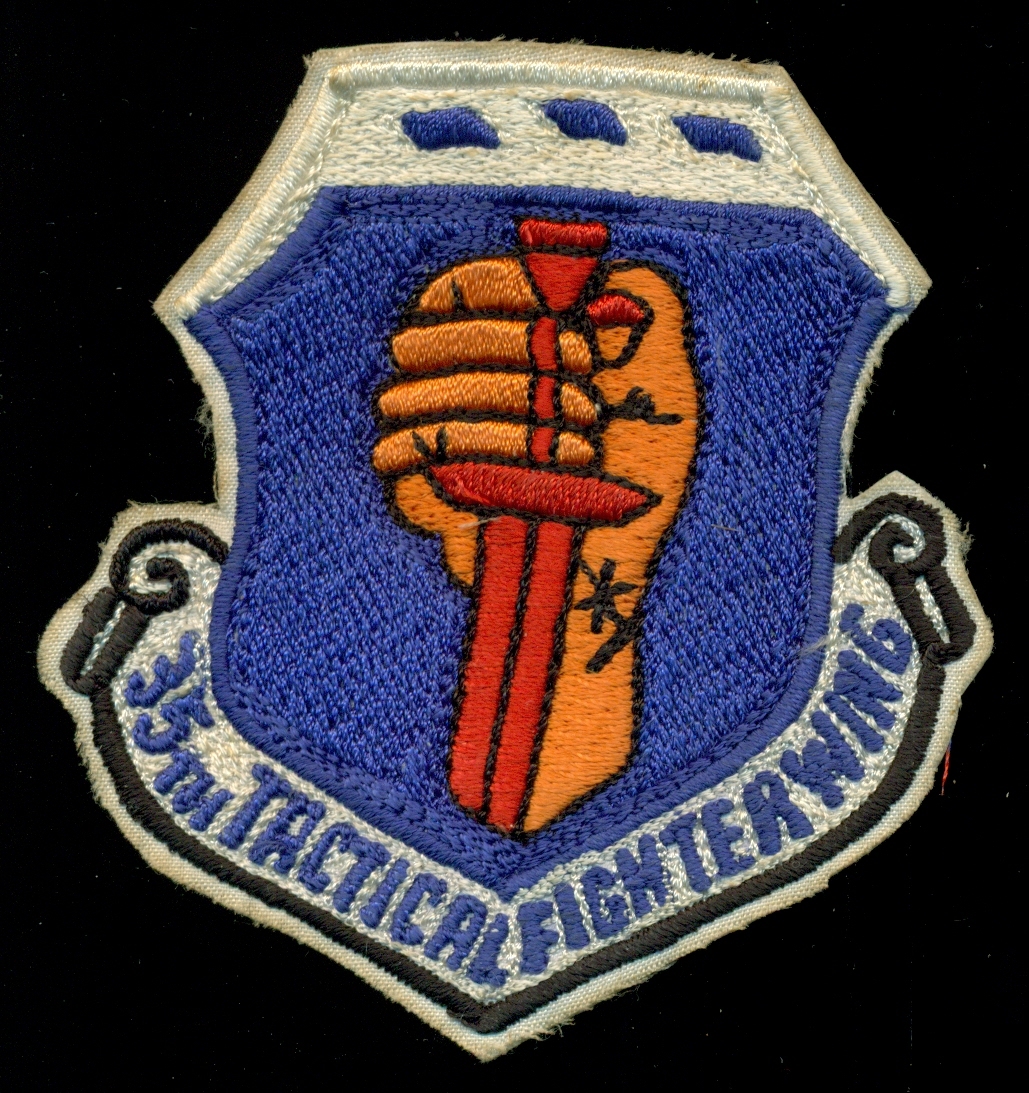 USAF 35th Tactical Fighter Wing Patch S-10 | eBay