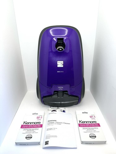 Kenmore 200 Series Bagged Canister Vacuum Cleaner Purple BC3002 ...
