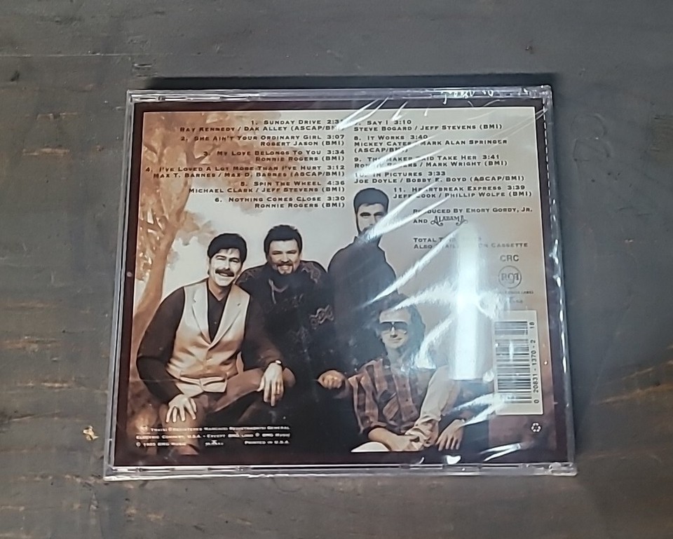 SEALED-In Pictures by Alabama (CD, 1995) - Brand New BG2 66525 BMG ...