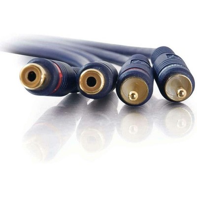 C2G 25ft (7.6m) Velocity™ RCA Stereo Audio Extension Cable Model 13042 ...