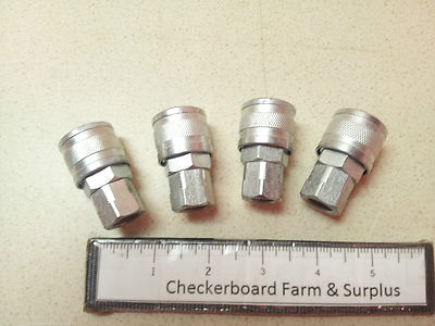 NOS Schrader 1/4" FPT Quick Disconnect Socket Coupling Fitting 8052C-12 ...